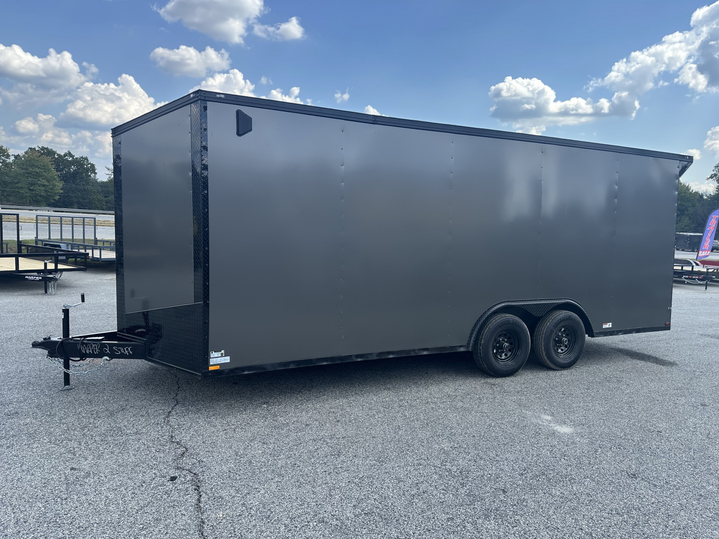 New 2026 8.5X20 10K QUALITY CARGO TANDEM AXLE ENCLOSED TRAILER WITH ...