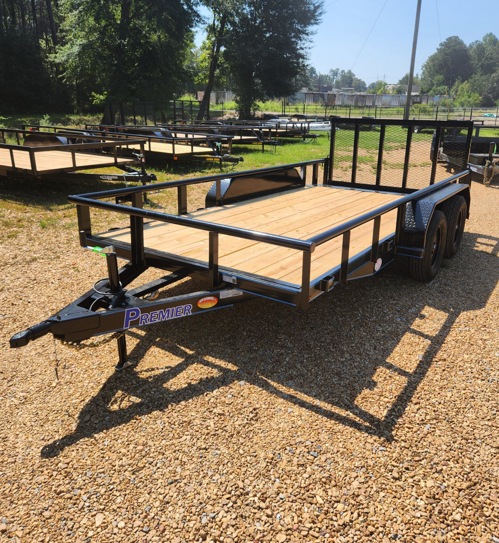 New 2026 Premier Trailers Inc. 6'5"x14', 2-3500# axels Pipetop, 3 ...