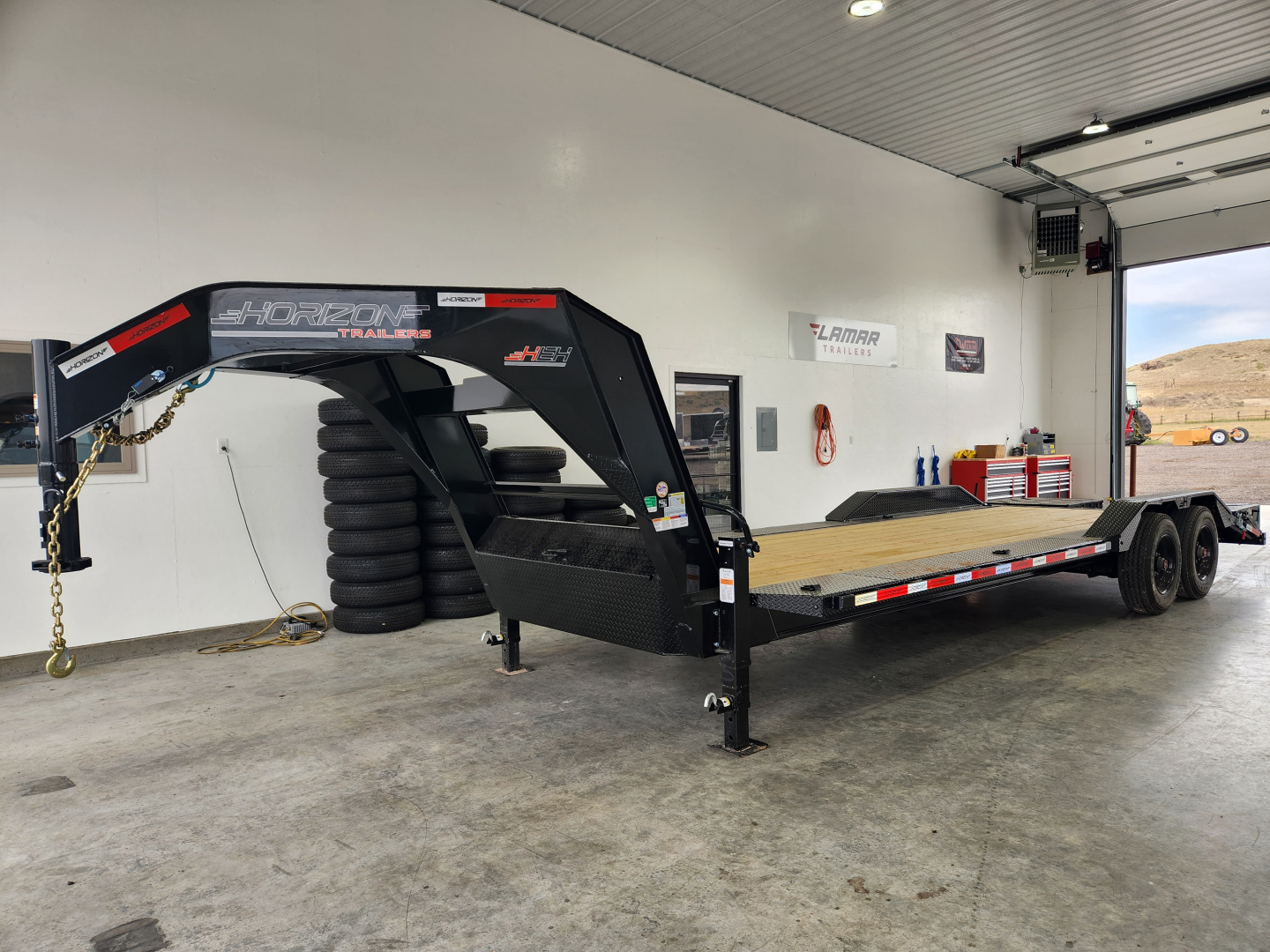 New 2026 Horizon 24' Gooseneck Equipment Trailer 20K for sale in Great ...