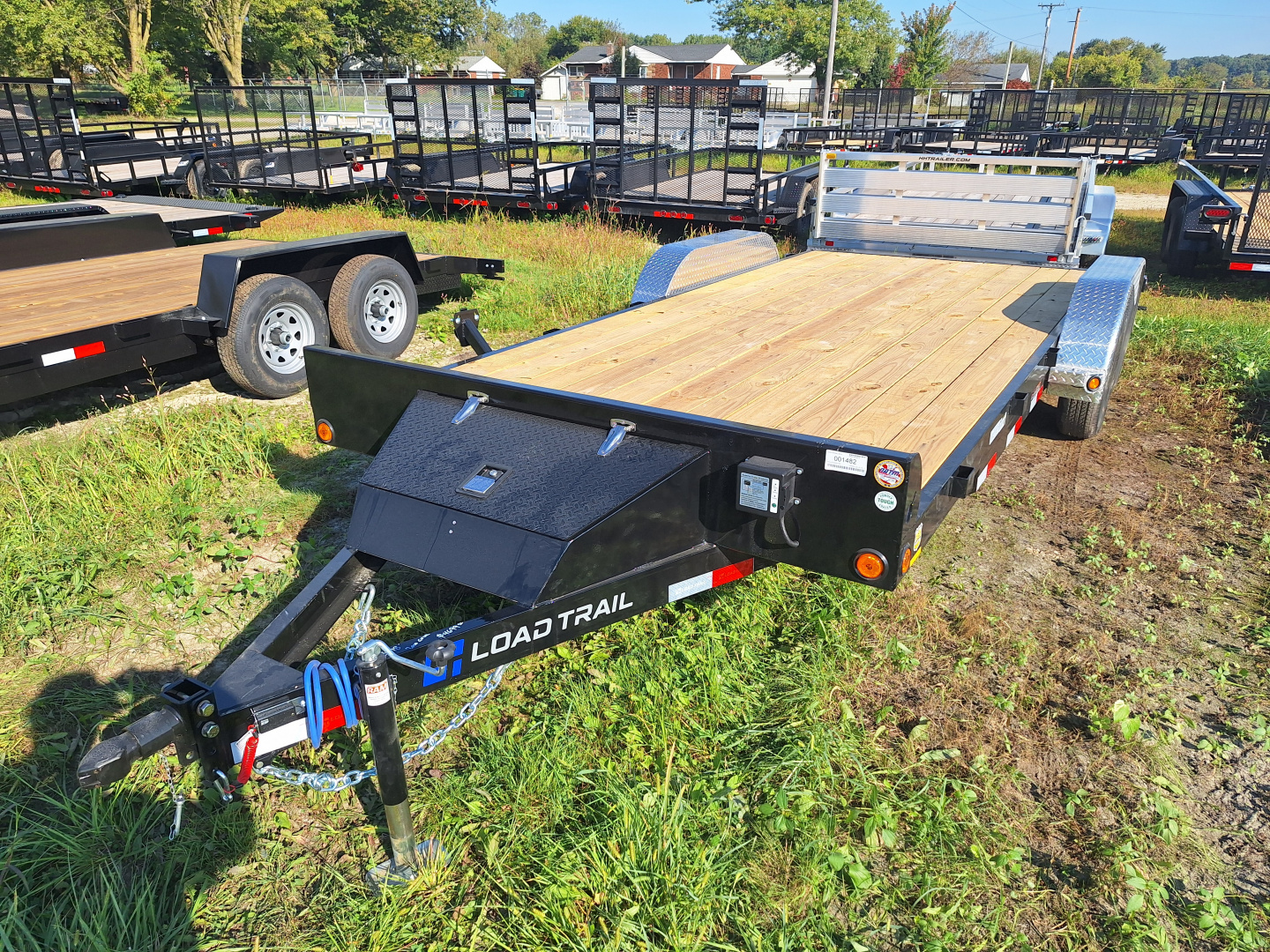New 2025 Load Trail 83x18 Car Hauler W/Sport Box
