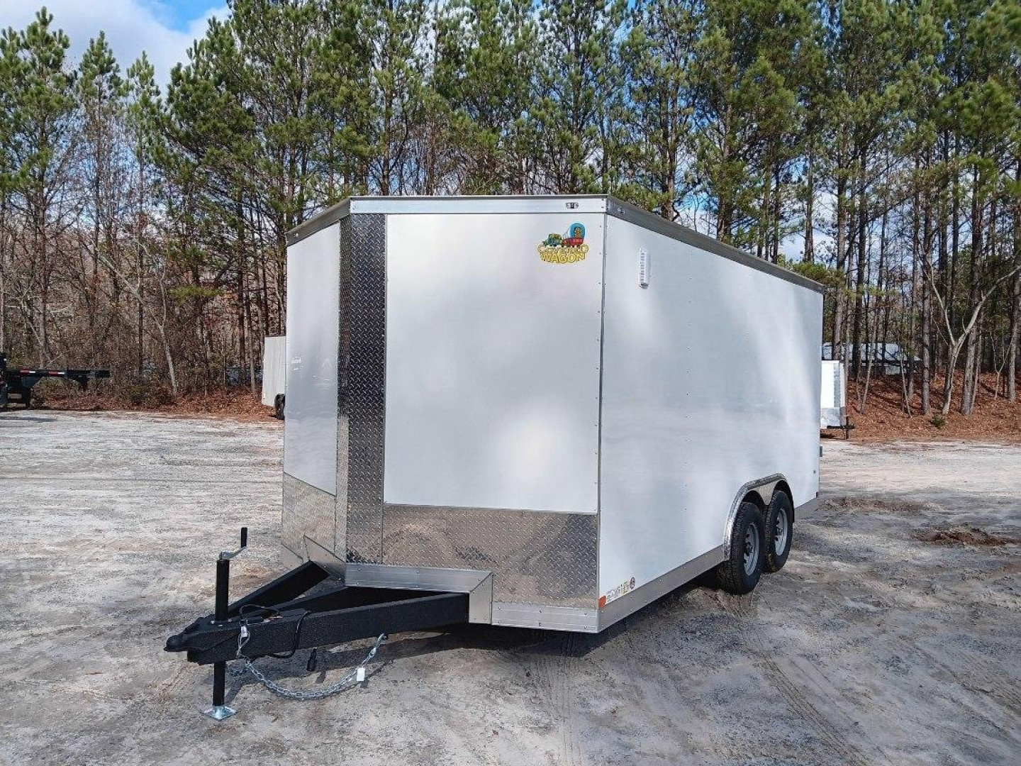 New 2026 COVERED WAGON 8.5X16 10K TANDEM AXLE ENCLOSED TRAILER WITH ...