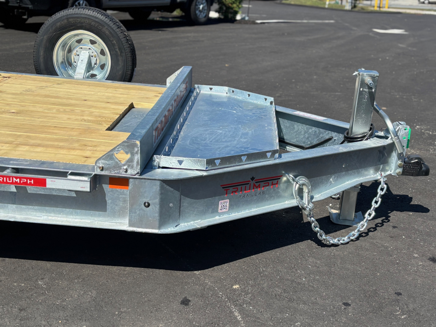 New 2026 Triumph 7x26 (24+2) Equipment Trailer / Galvanized/ I beam ...