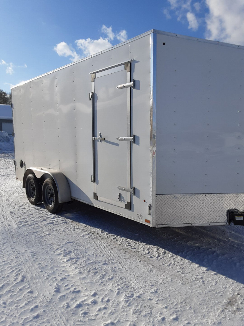 New 2025 US Cargo 7X16 W/RAMP Cargo / Enclosed Trailer for sale in Grayling, MI