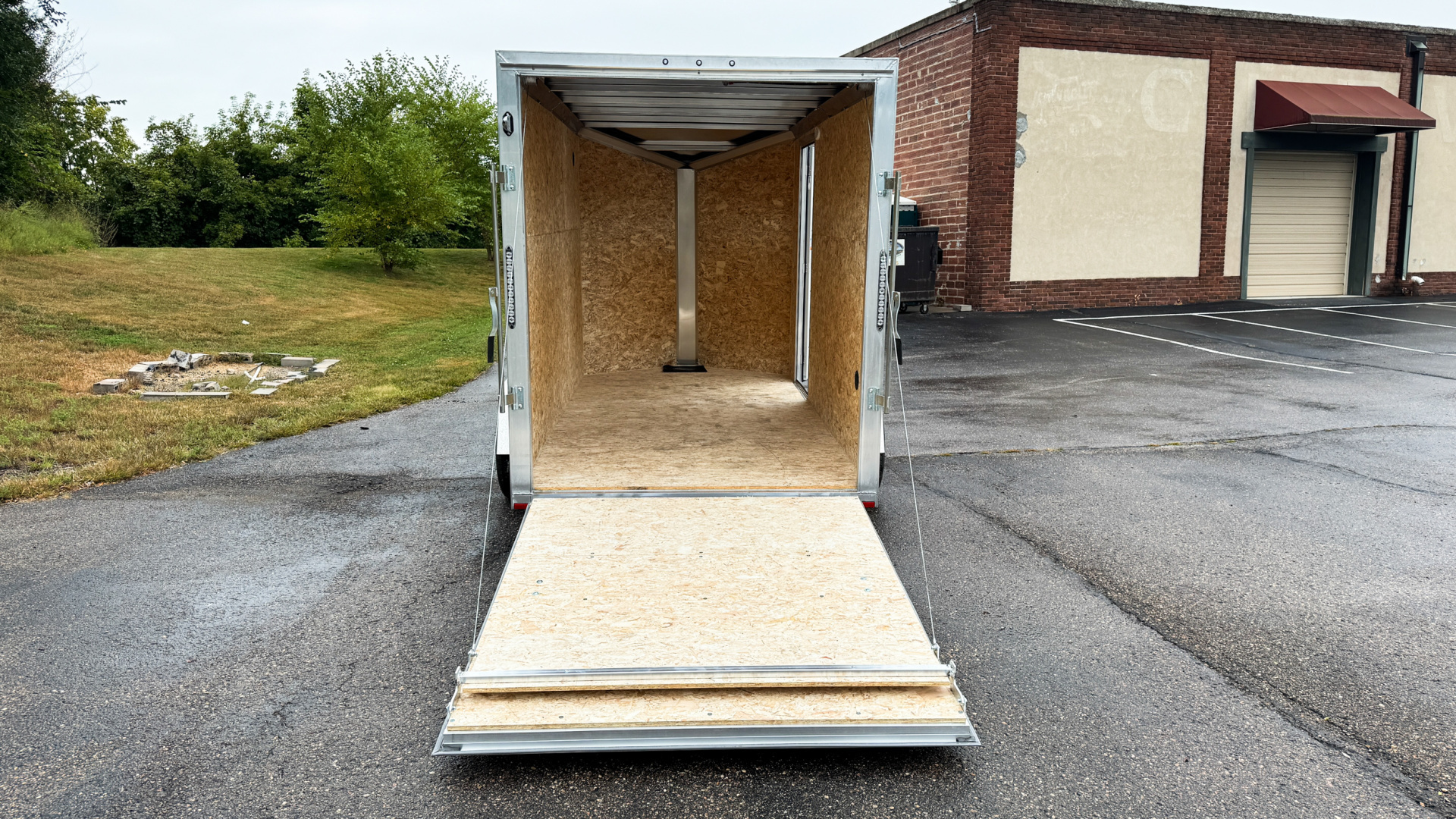 New 2026 Lightning 6X12 ENCLOSED TRAILER - RAMP DOOR!