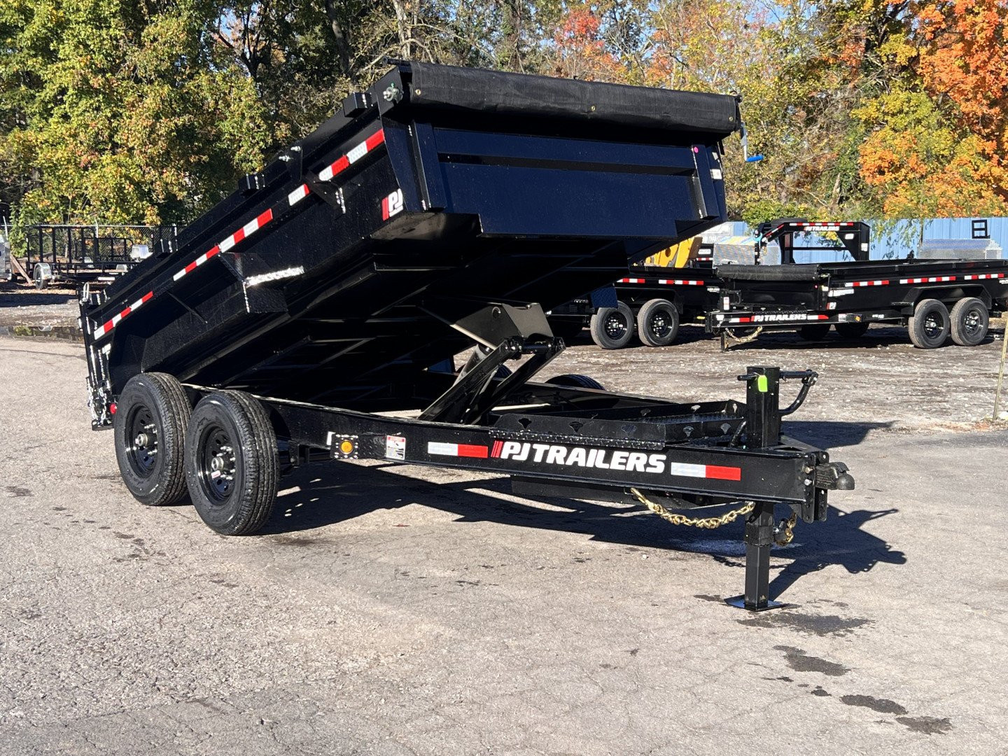 New 2026 PJ Trailers 12' x 83" (DL) 14K Low-Profile PRO Series Dump ...