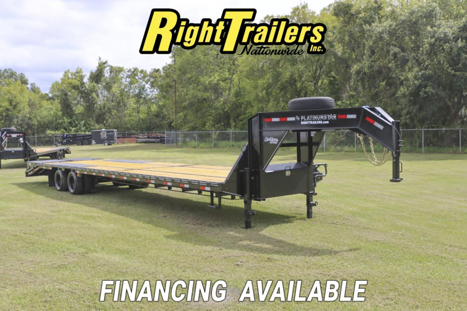 New 2025 8.5X40 DP Platinum Star GOOSENECK EQUIPMENT TRAILER