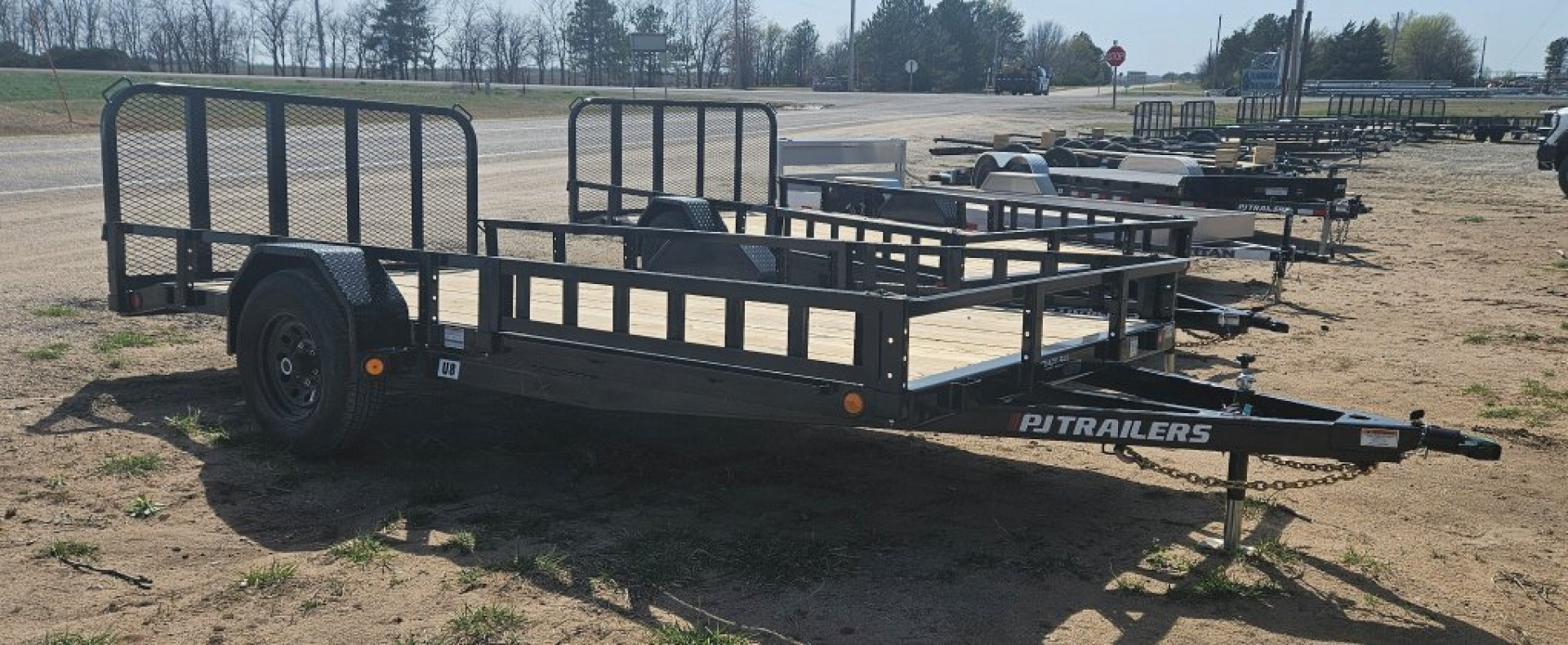 New 2026 PJ Trailers 14' x 83 in. Single 5200# Axle Channel (U8 ...