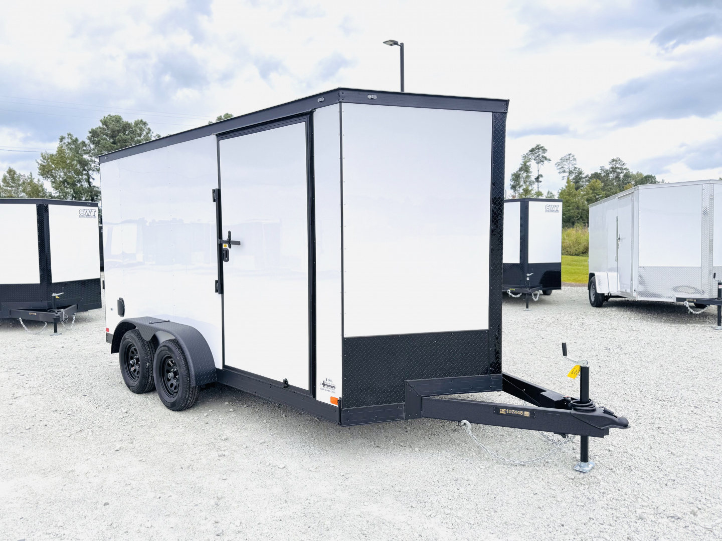 New 2026 Covered Wagon Trailers 7X14TA-GOLD Cargo / Enclosed Trailer ...