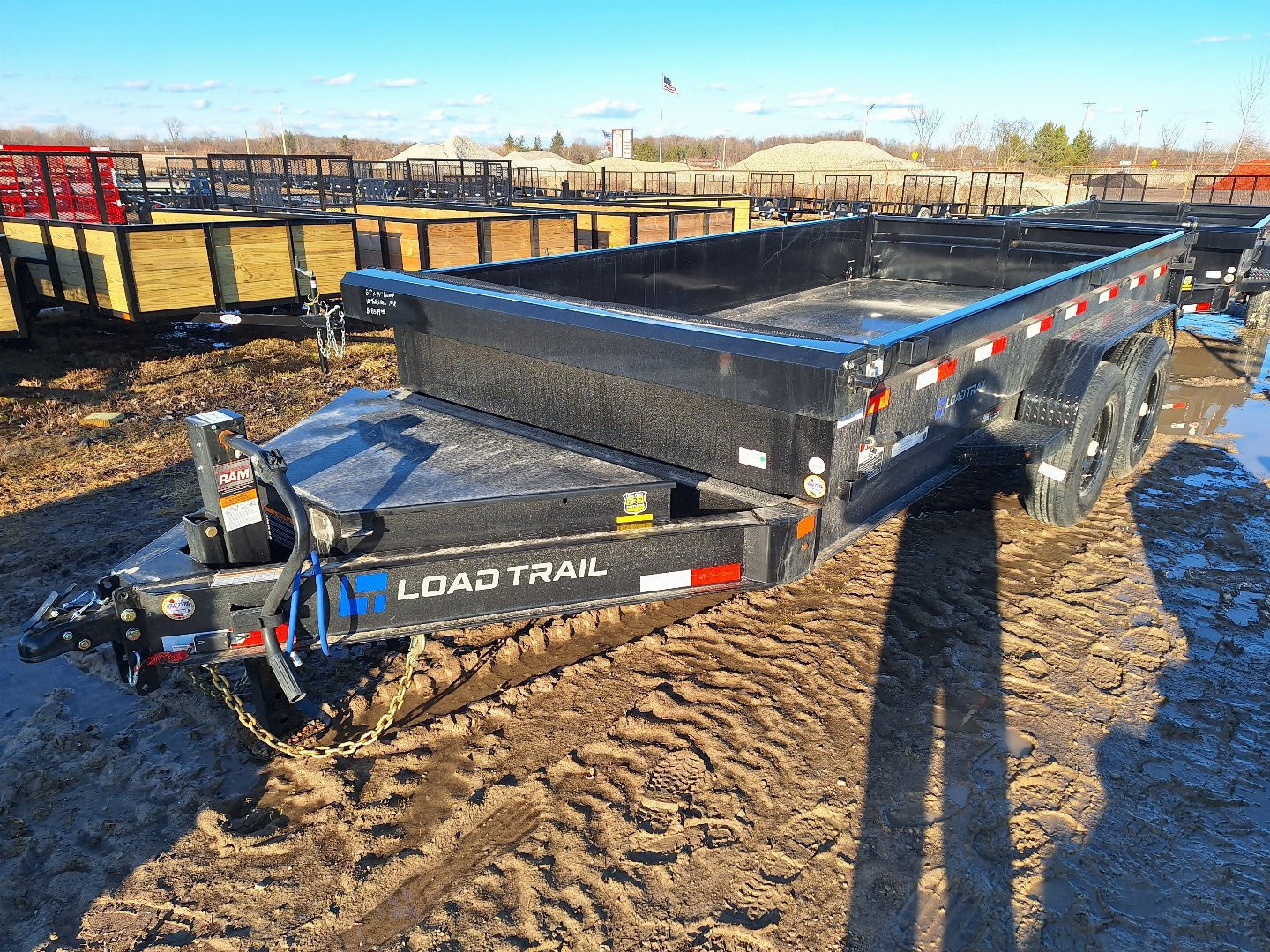 New 2025 Load Trail 83x14' Dump Trailer