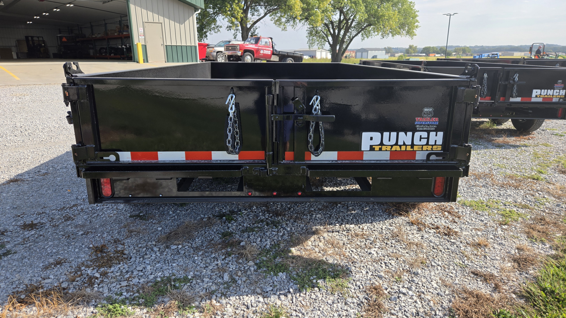 New 2026 Punch W-SDU8314-140 Dump Trailer