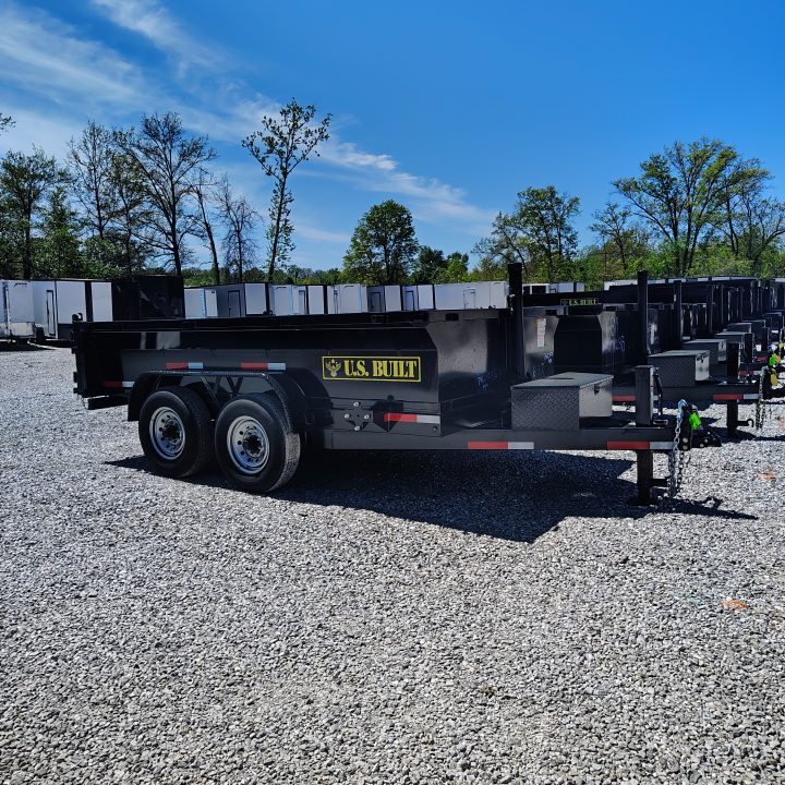 New 2025 U.S Built/Texas Pride 7x12x2 TA, 14k Axles, barn doors & barn ...