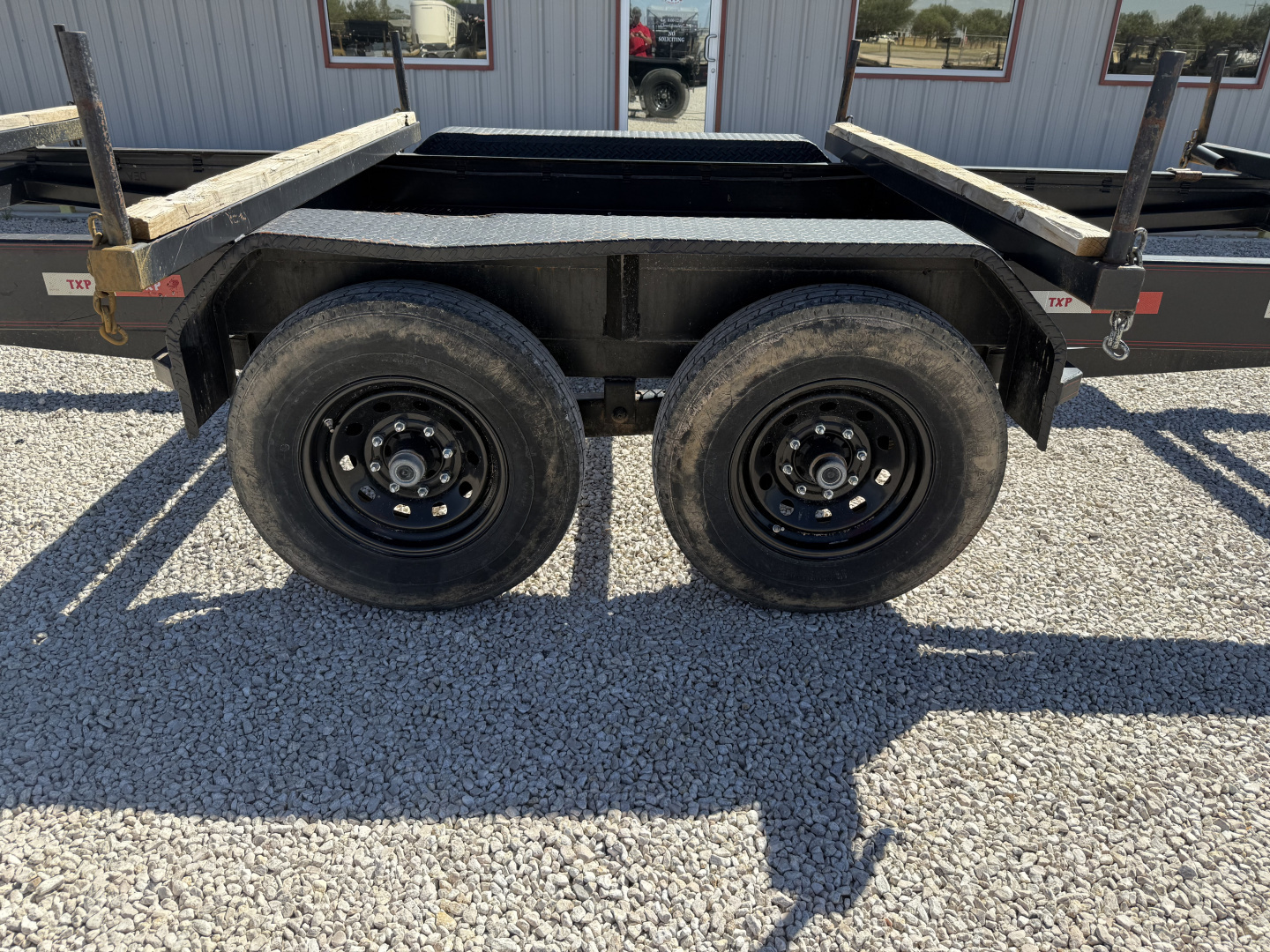 Used 2024 Texas Pavillion 96"x40' BP Pipe Hauler for sale in Seminole, TX