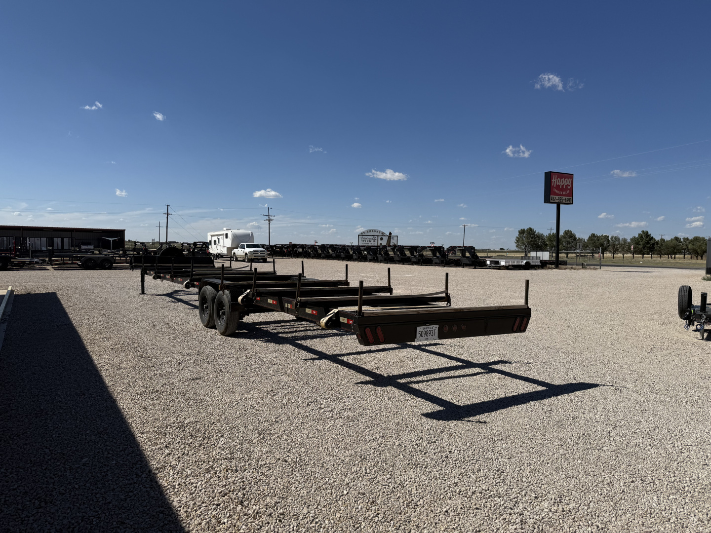 Used 2024 Texas Pavillion 96"x40' BP Pipe Hauler for sale in Seminole, TX