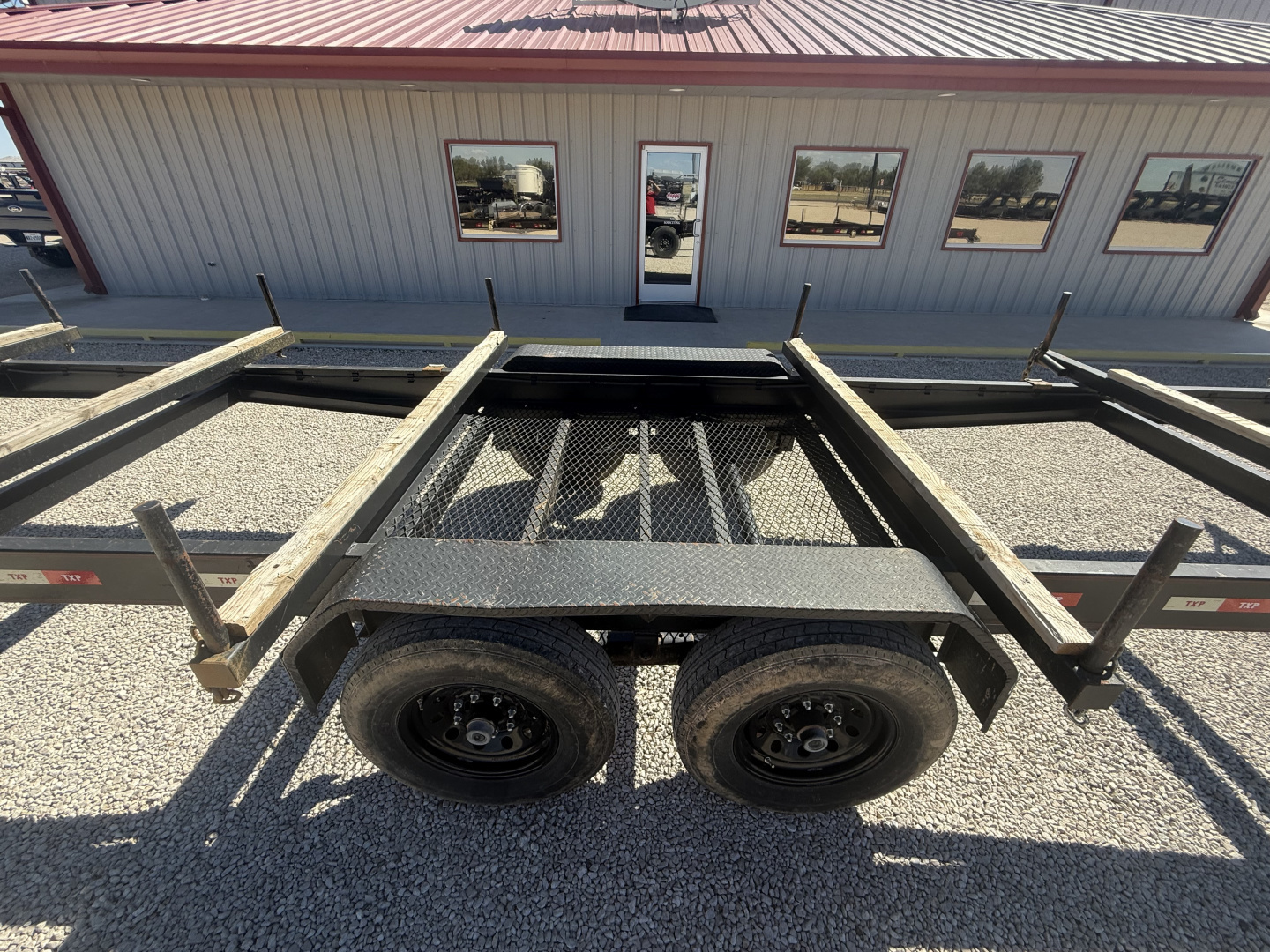 Used 2024 Texas Pavillion 96"x40' BP Pipe Hauler for sale in Seminole, TX