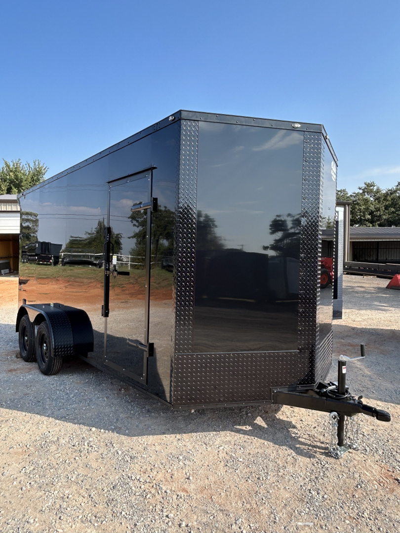 New 2025 Family Trailer 7x16 Tandem Axle Cargo / Enclosed Trailer for ...