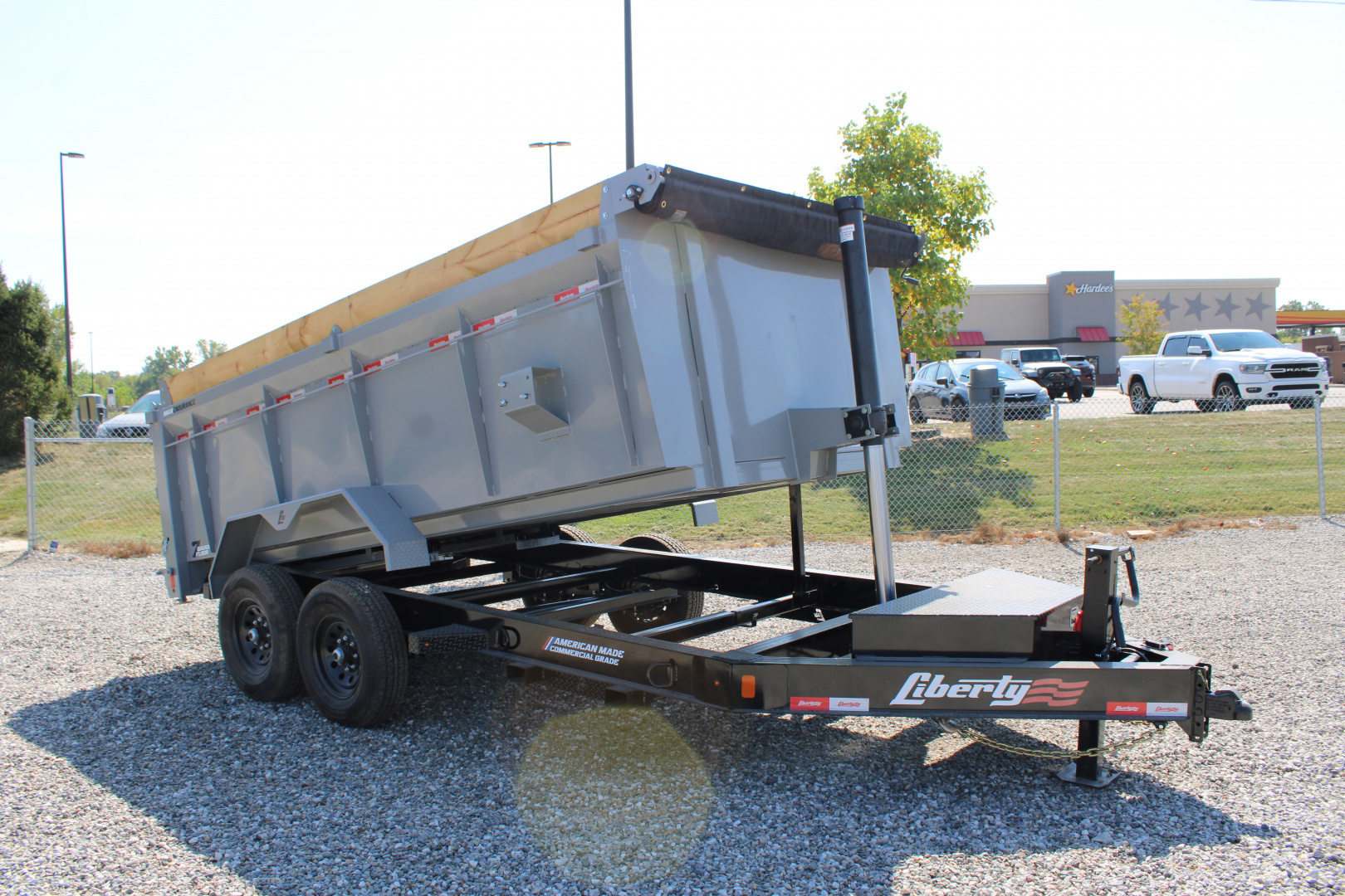 New 2026 Liberty 14' HS 14K GVWR TELESCOPIC DUMP TRAILER Dump Trailer