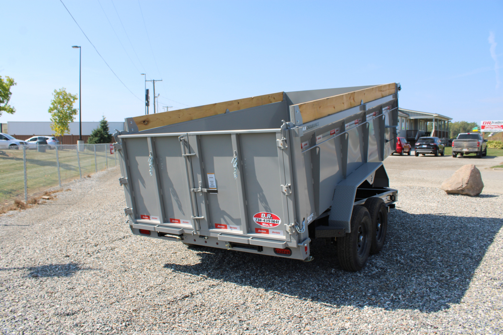 New 2026 Liberty 14' HS 14K GVWR TELESCOPIC DUMP TRAILER Dump Trailer