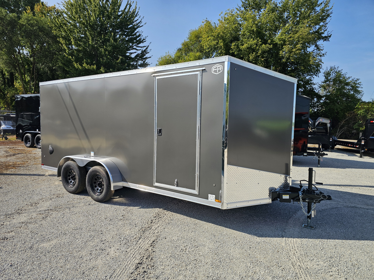 New 2026 US Cargo 7X16 TANDEM AXLE 6' TALL RAMP DOOR 080 POLYCORE ...