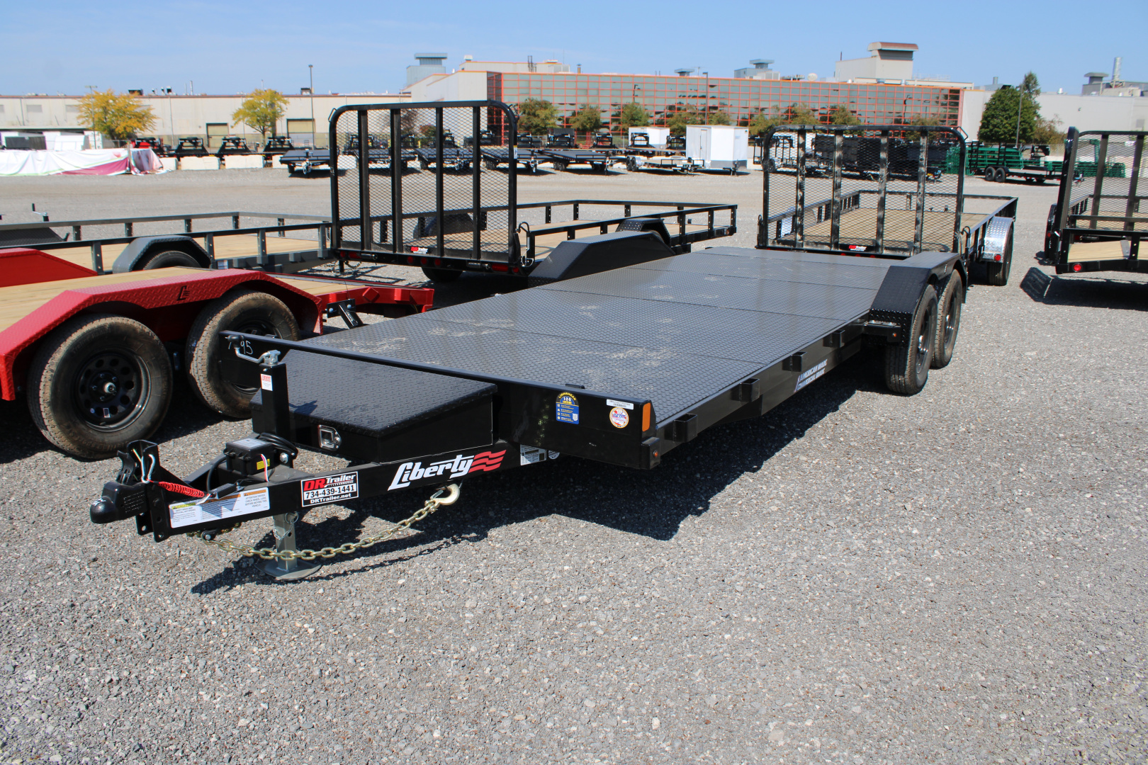New 2026 Liberty 20' 7K GVWR CAR HAULER TRAILER Car Hauler for sale in ...
