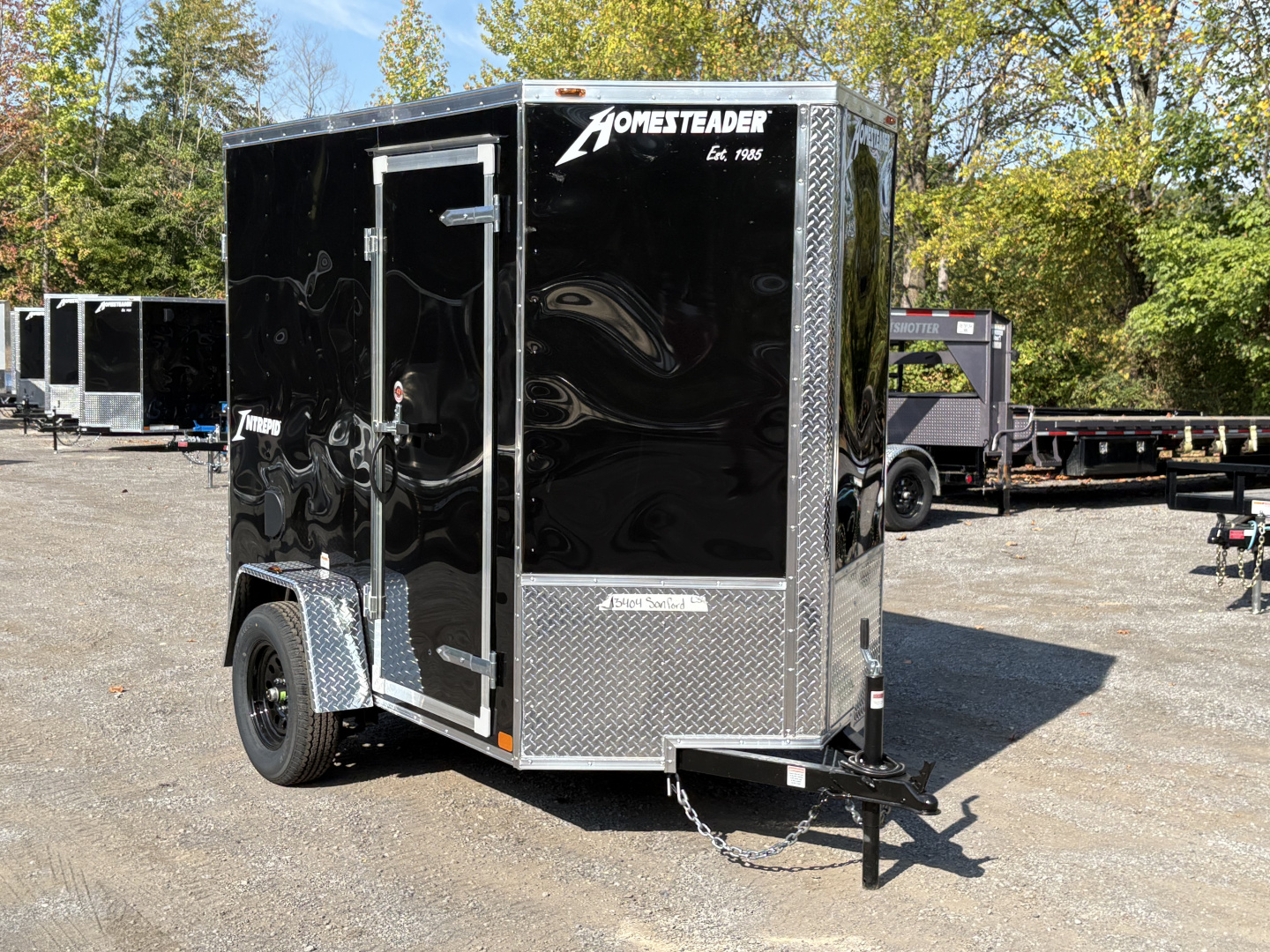 New 2026 Homesteader Trailer Intrepid 5' x 8' x 6'6" Cargo / Enclosed ...