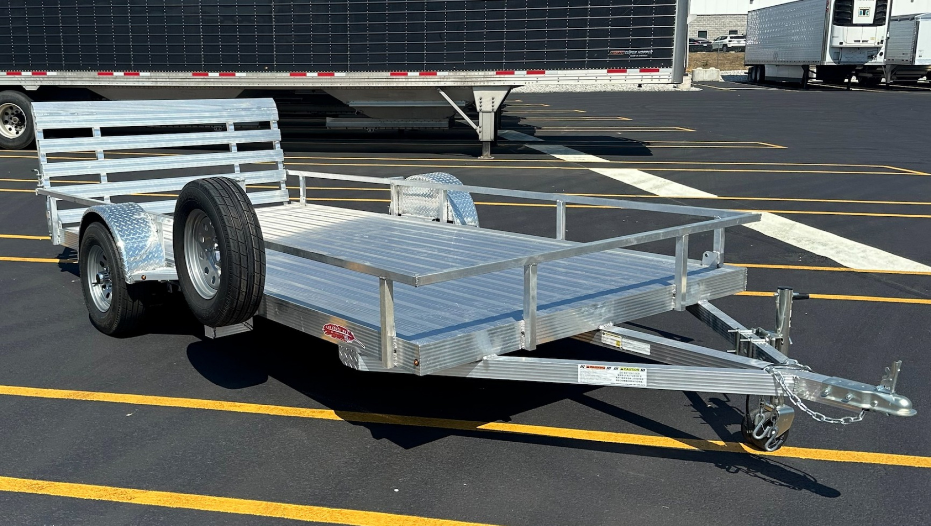 New Cherokee 14' Single Axle Aluminum Utility Trailer for sale in O ...