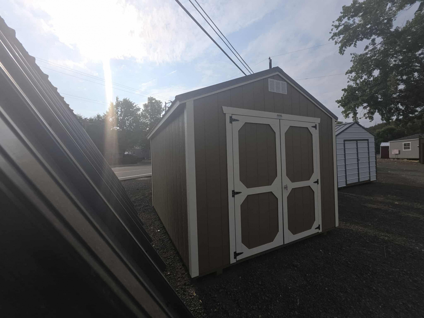 New SHED 2025 OLD HICKORY WUT7 10X12 Utility She Shed Portable Building ...