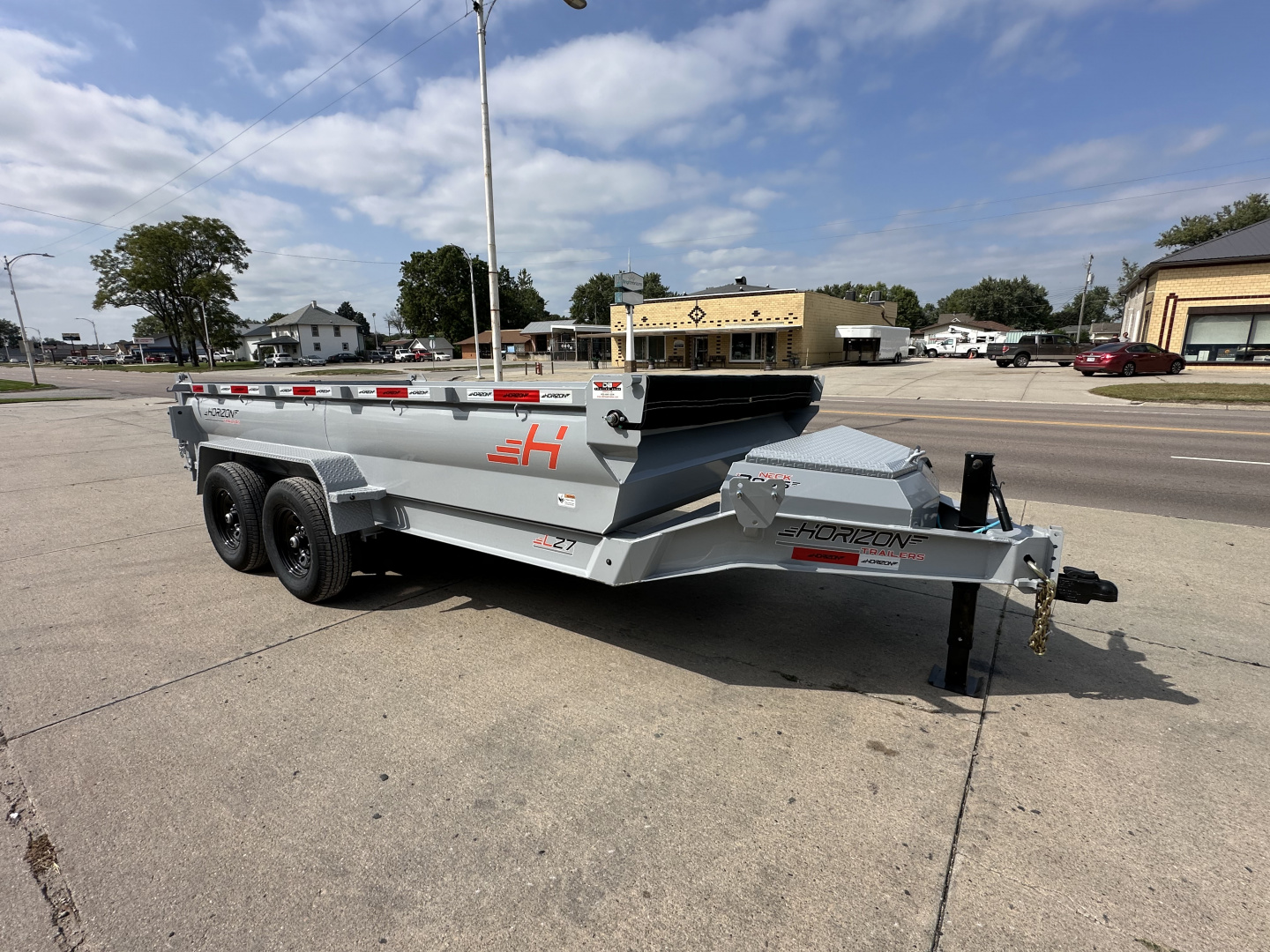 New 2026 Horizon Trailers LZ7 14' 14K Dump Trailer for sale in Norfolk, NE