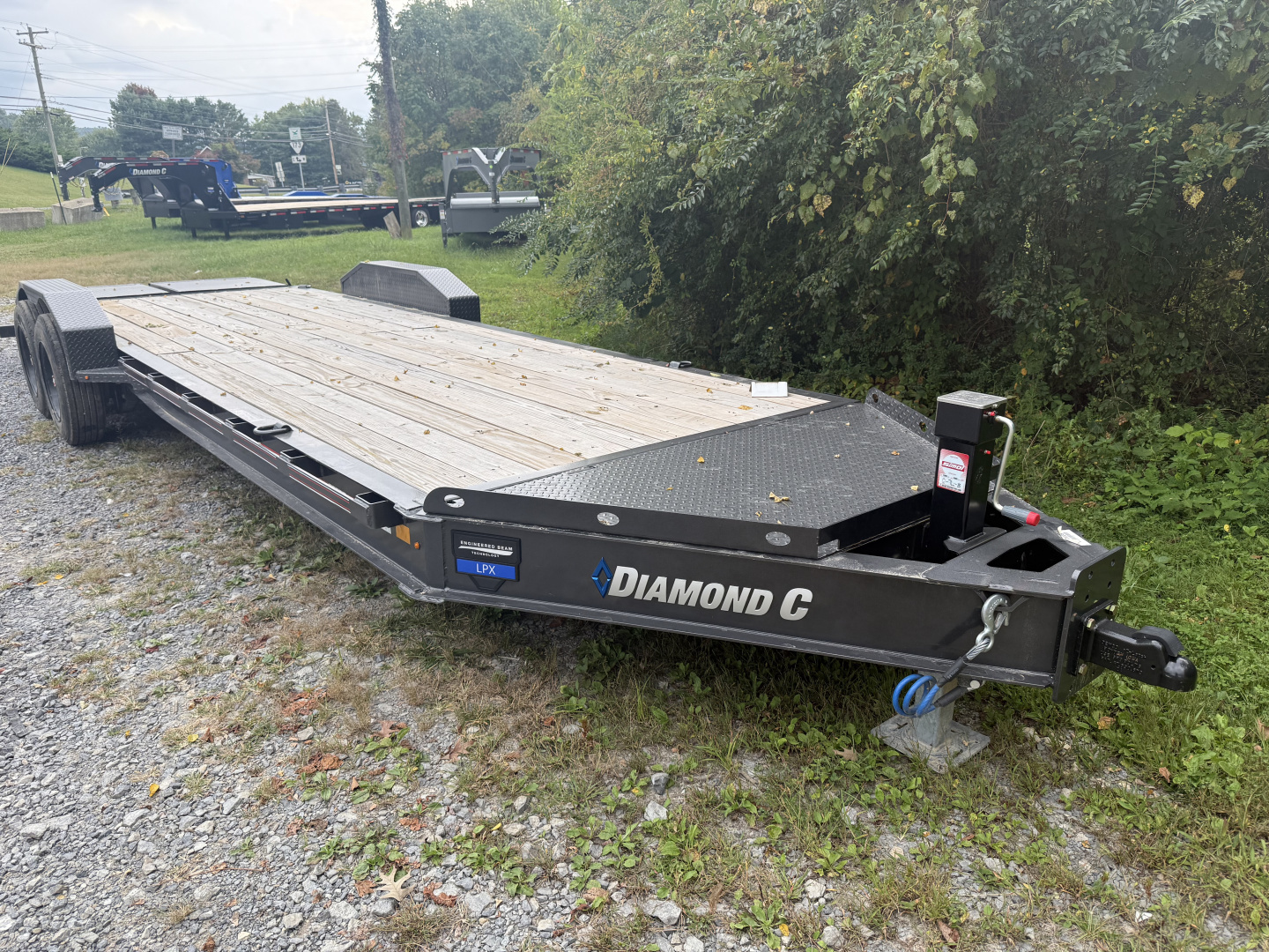 New 2024 Diamond C LPX208 Equipment Trailer 80”X24’ MAX RAMPS for sale ...