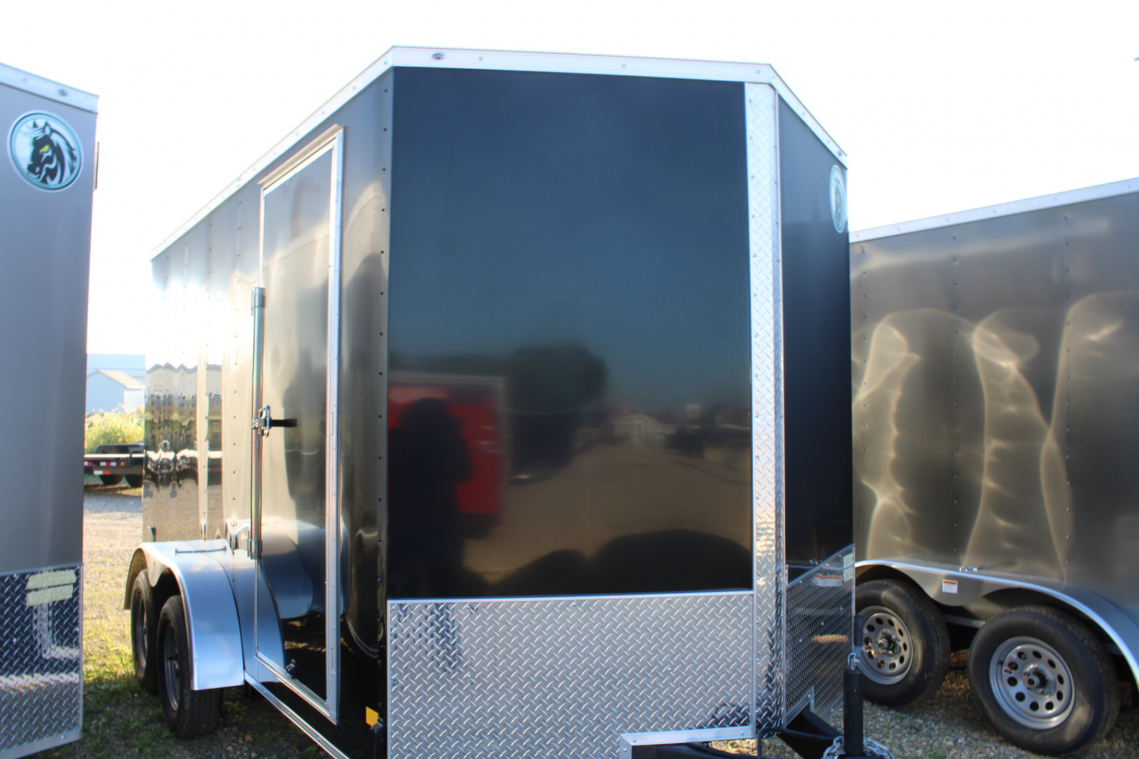 New 2026 Darkhorse Cargo 7X14 RD ENCLOSED TRAILER WITH 7' INTERIOR ...