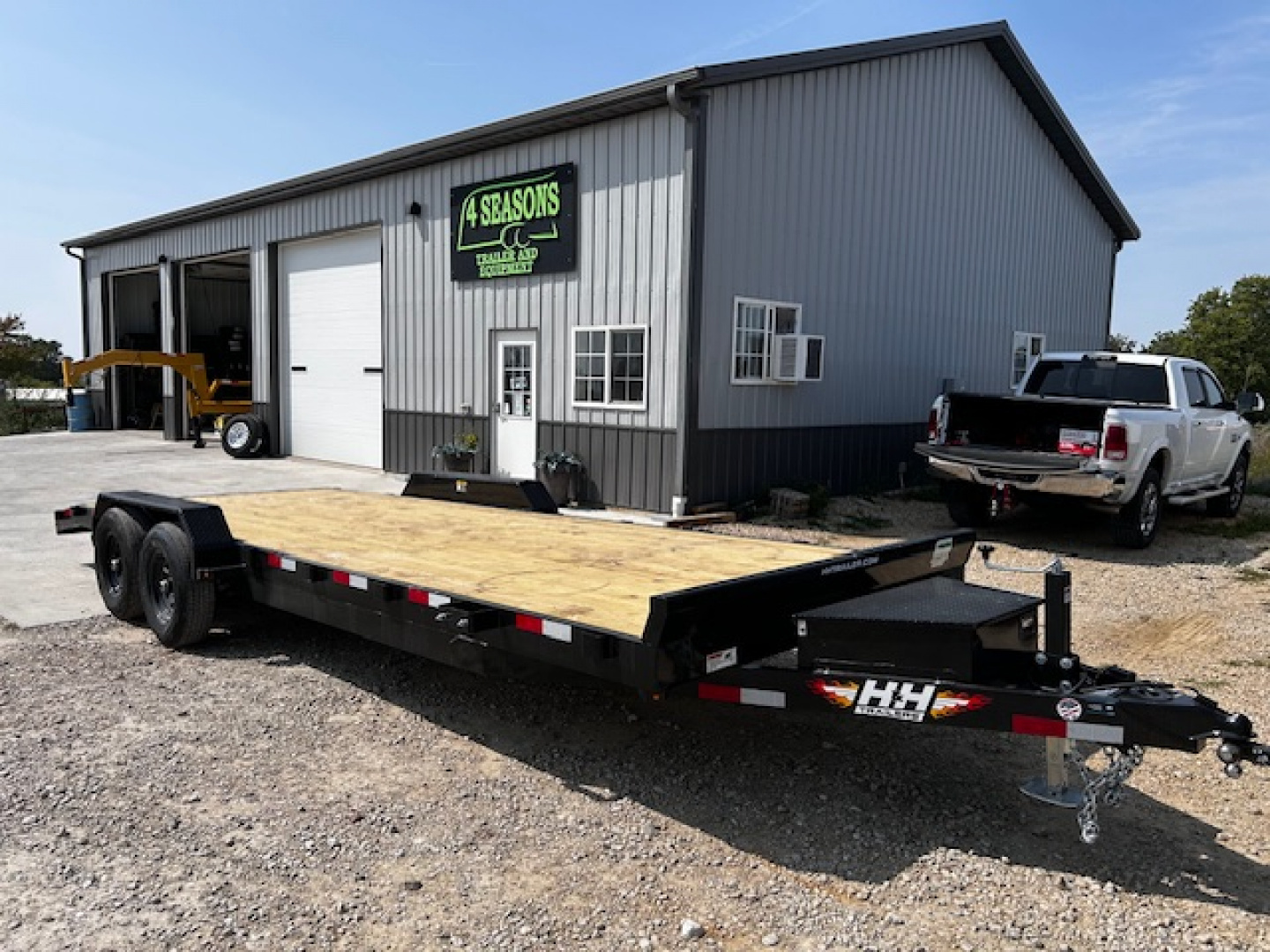 New 2026 H&H Trailers 82X22 9.9K SLIDE-OUT RAMPS Car / Racing Trailer ...