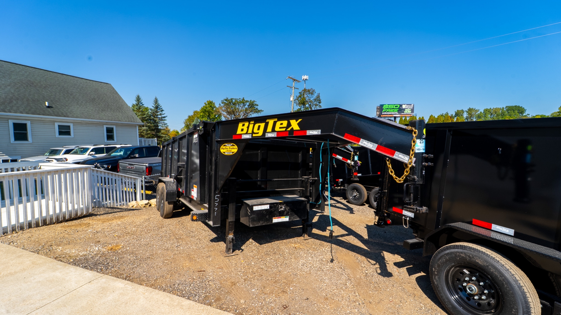 New 2026 Big Tex Trailers 14GX 16FT HIGHSIDE Dump Trailer