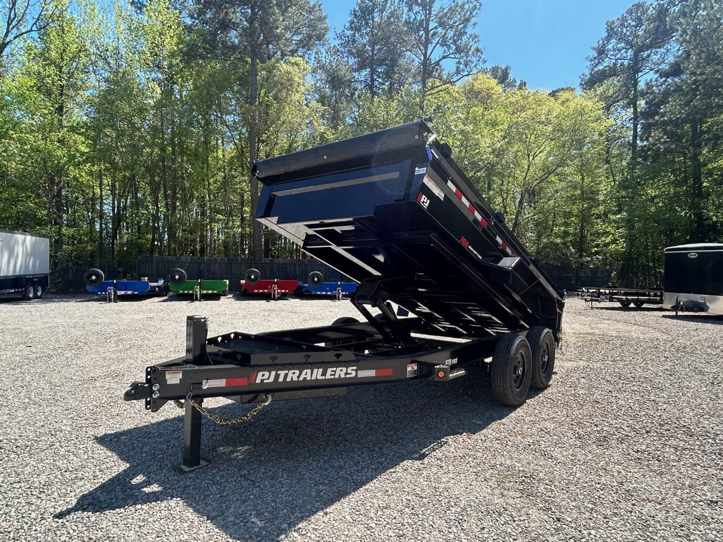 New 2026 PJ Trailers 7X14 DL 14K Dump Trailer w/ Hydraulic Jack *Take ...