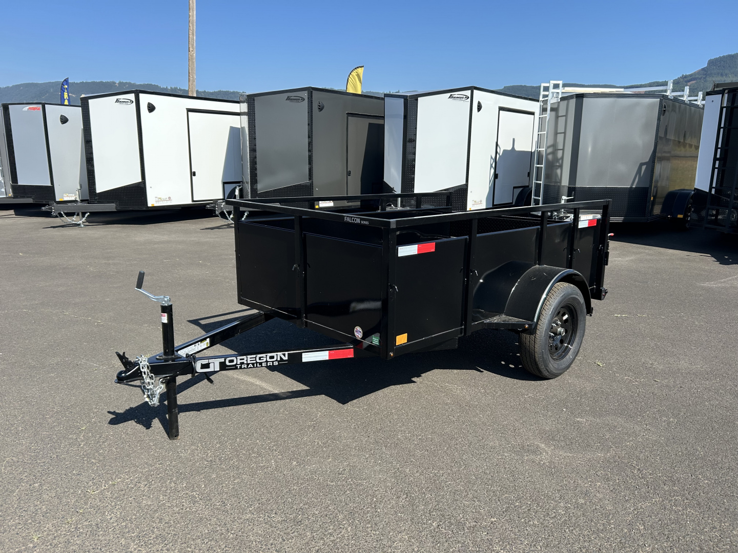 New 2026 Eagle Trailers 5x8 Falcon Light Speed Utility 3K GVWR for sale ...