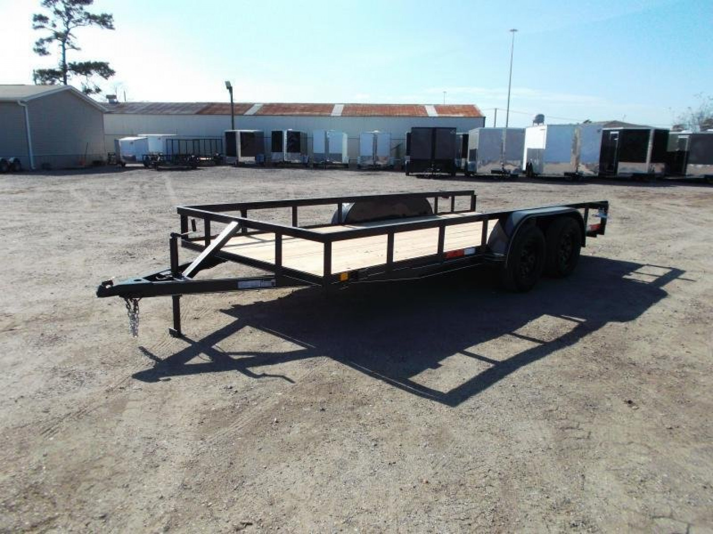 New 2026 J&C Trailers 83x16 Utility Trailer / Lowboy Trailer / 2 ...