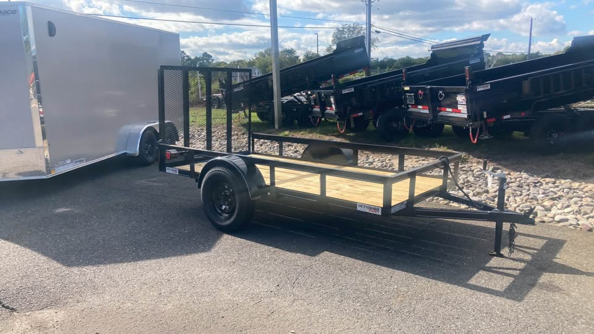 New 2025 P & T Trailers 6.5X12 Utility Trailer