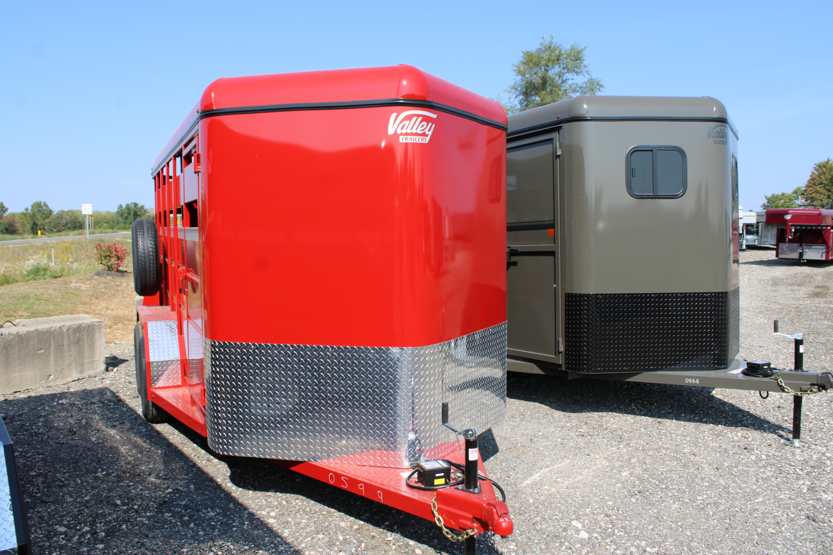 New 2026 Valley Trailers 16' STOCK TRAILER Stock / Stock Combo Trailer