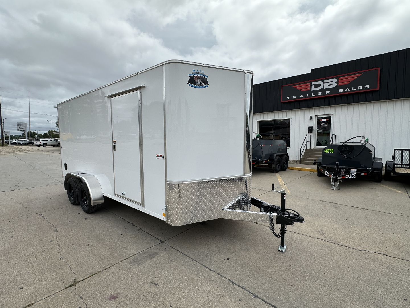 New 2026 R&M Manufacturing 7x16x78 Big Horn Standard Cargo Trailer