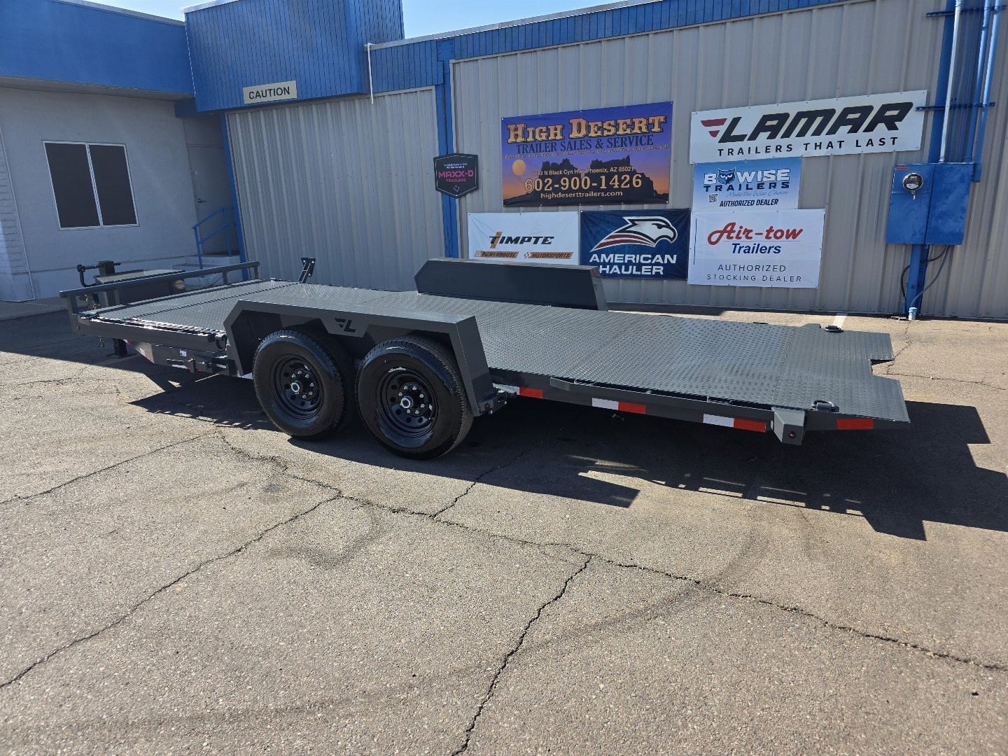 New 2026 Lamar Trailers TD- 7x18' - Split Steel Deck Gravity Tilt Trailer