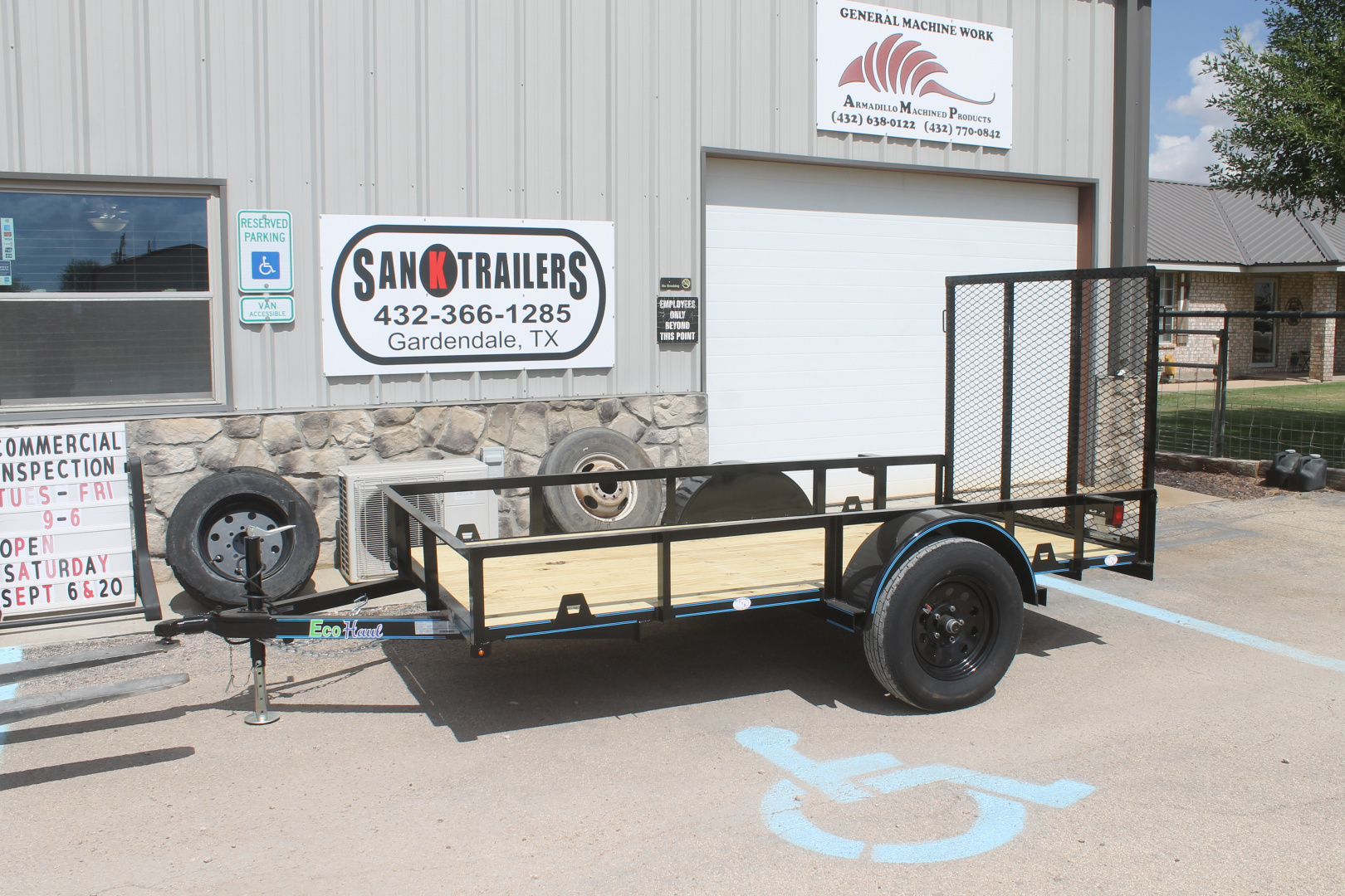 New 2025 Bellwether MFG 5"X10' ECO Angle Iron Utility Trailer Utility ...
