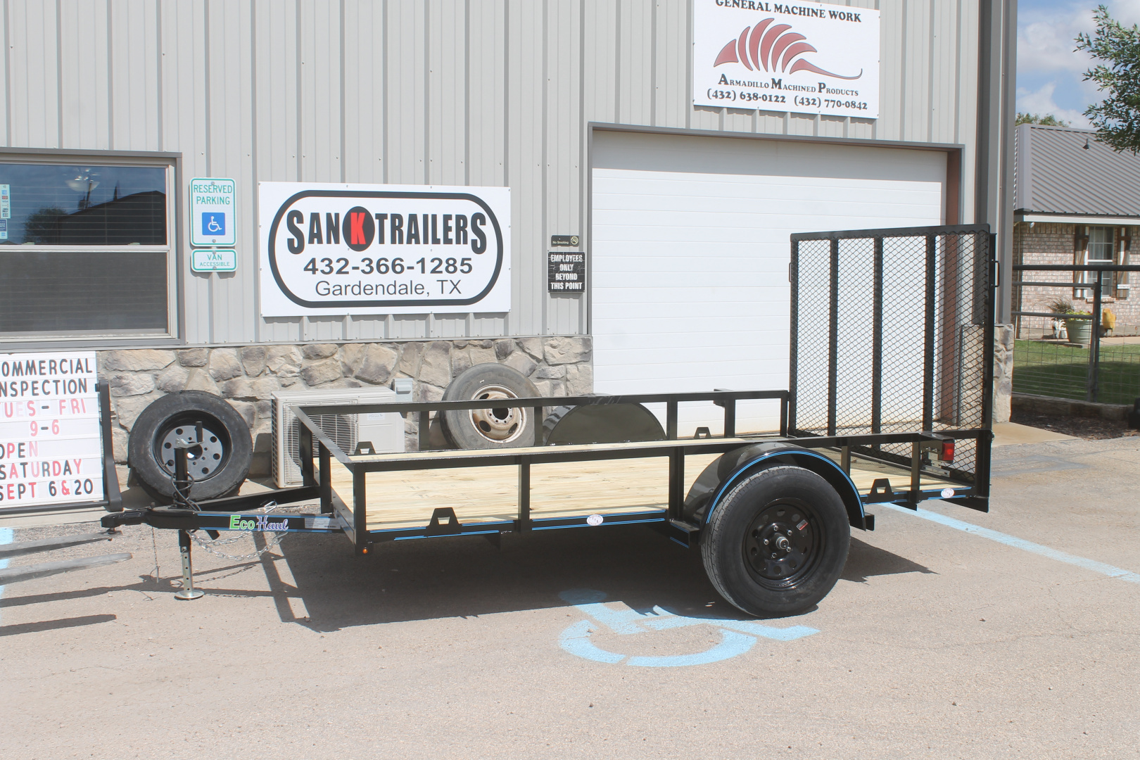 New 2025 Bellwether MFG 6'X10' ECO Angle Iron Utility Trailer Utility ...