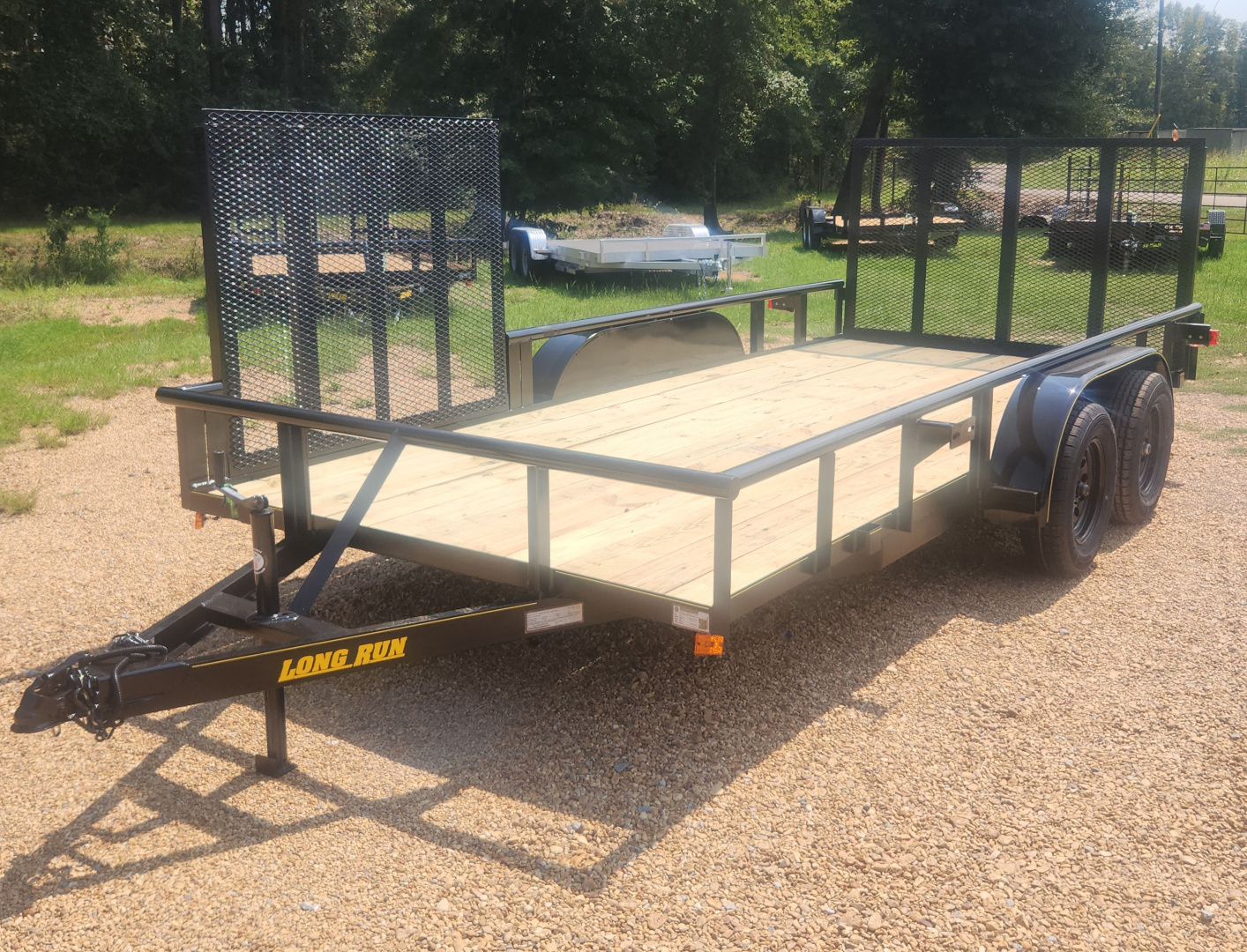 New 2025 Long Run Trailers 82"X16', Pipetop, Side gate Utility Trailer ...