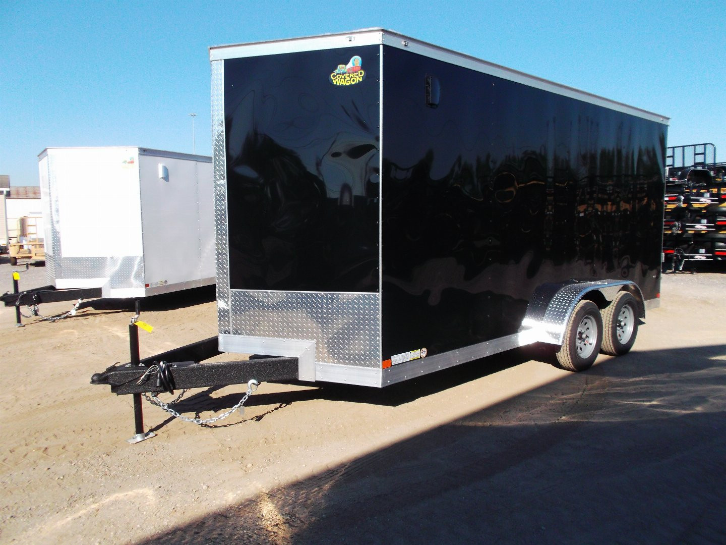 New 2026 Covered Wagon Trailers 7x16 Tandem Axle Cargo Trailer ...