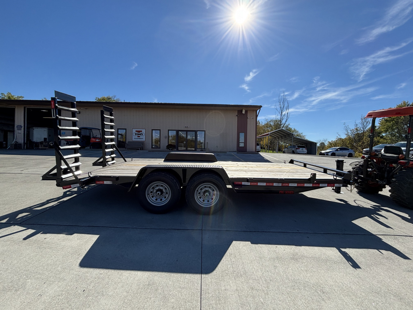 Used 2026 "DEMO - Used Time" Quality Trailers 82" x 18' Tandem Axle Pro ...