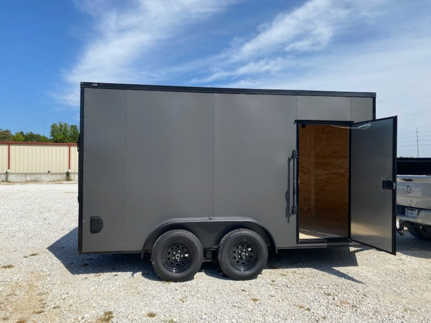 New 2025 Steel Pines 7x14 ta Cargo/Enclosed Trailer, 7' interior height ...