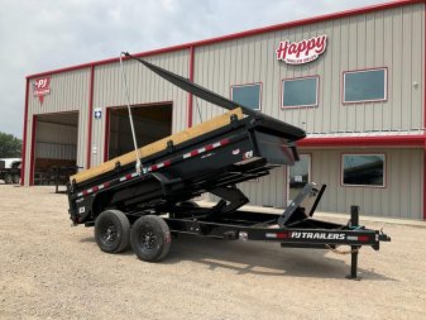 New 2026 PJ Trailers DV 2026 PJ 83"x14' BP Tandem Axle Low Pro Dump w ...