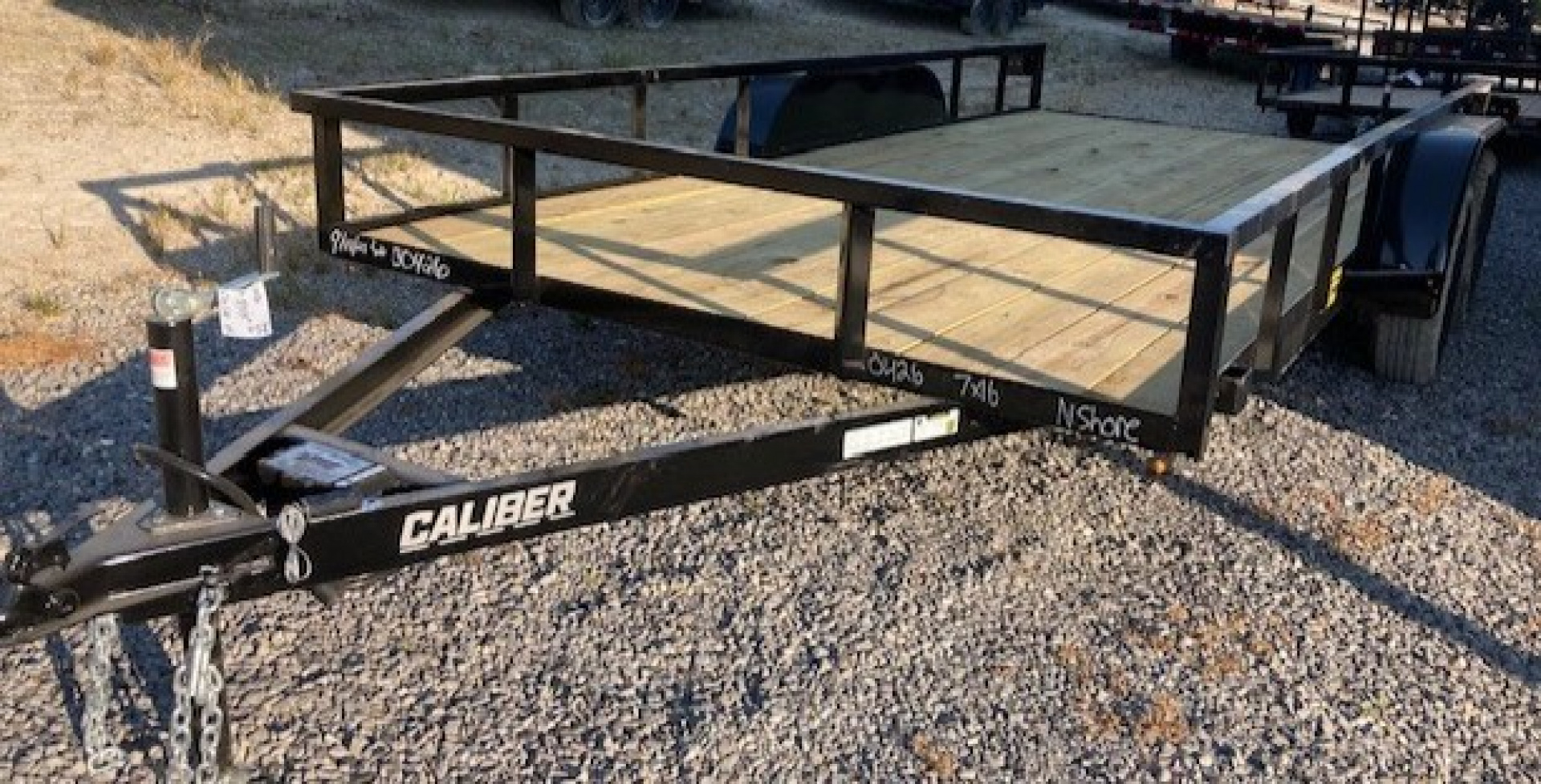 New 2026 Caliber Trailer Mfg 6.10 x 16 TA Utility Trailer for sale in ...