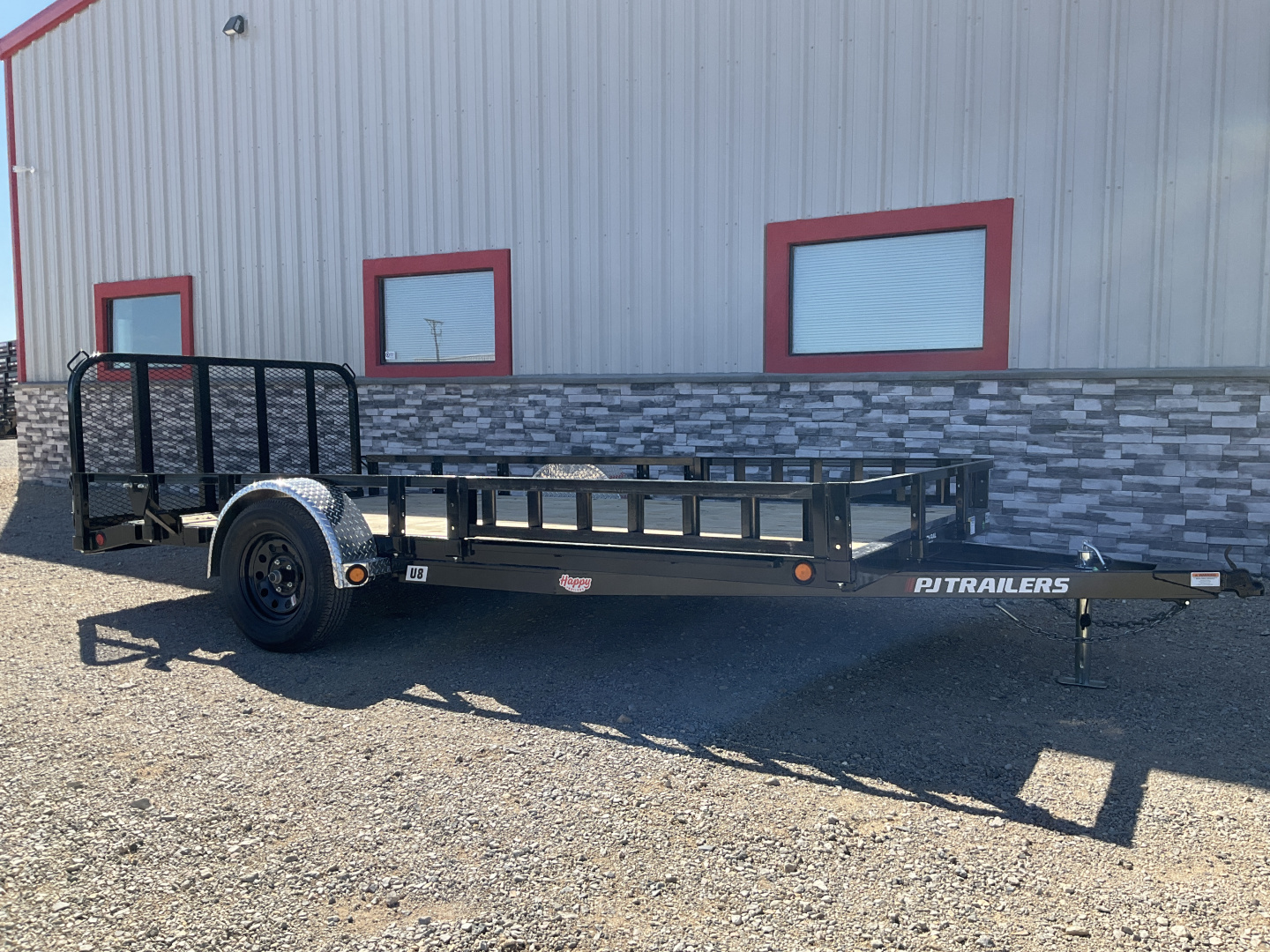New 2026 PJ 83"x14' Single Axle Utility Trailer - U8 for sale in El ...