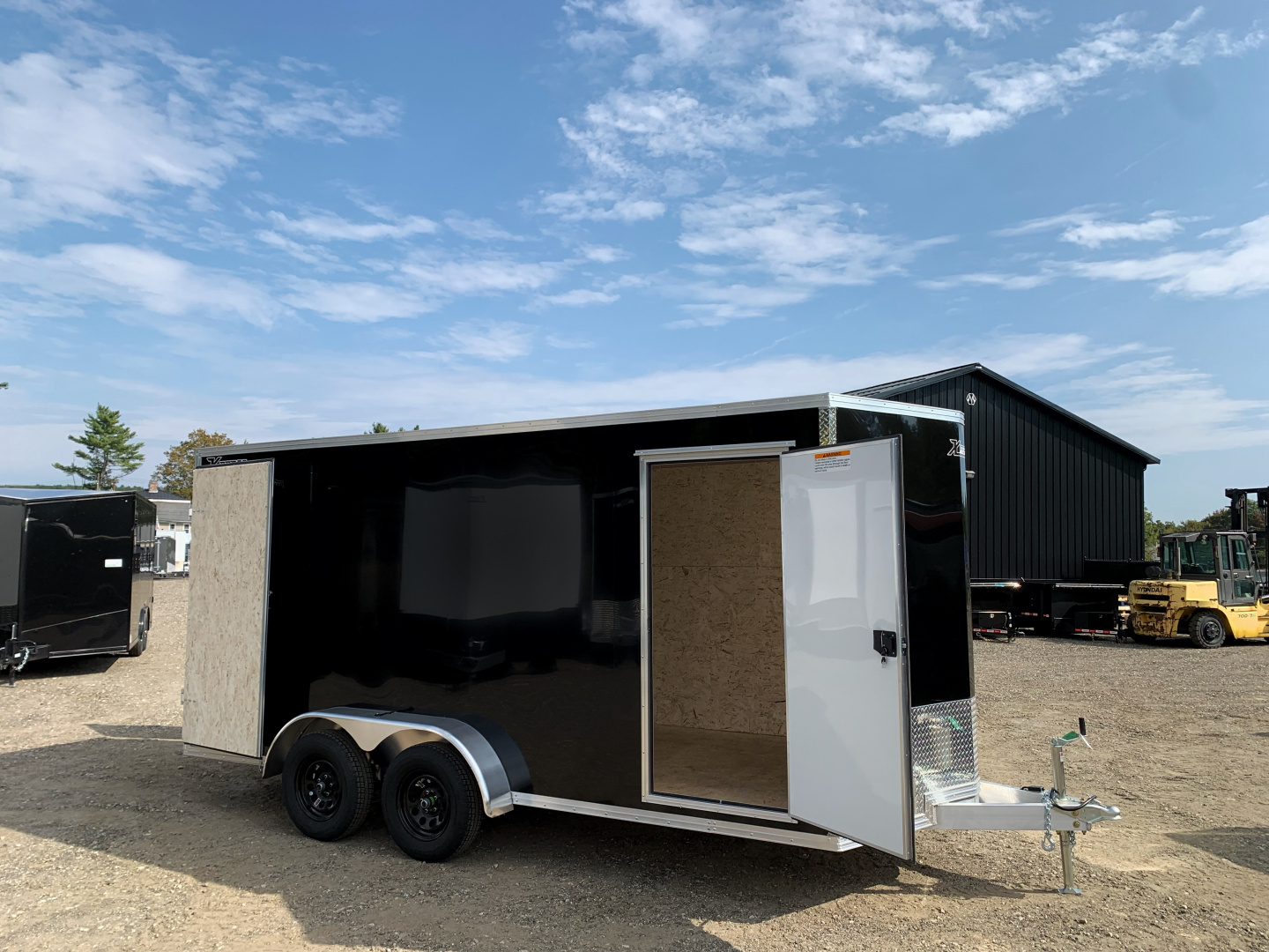 New 2026 High Country 7x16 + 18" V-Nose/ XLT Aluminum trailer / 7 ...