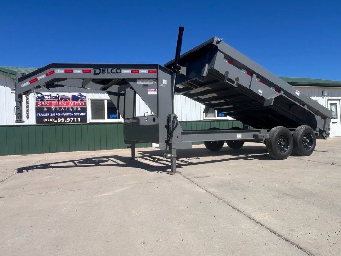 New 2026 Delco Trailers 83"x14' GN Dump Dump Trailer for sale in Delta, CO