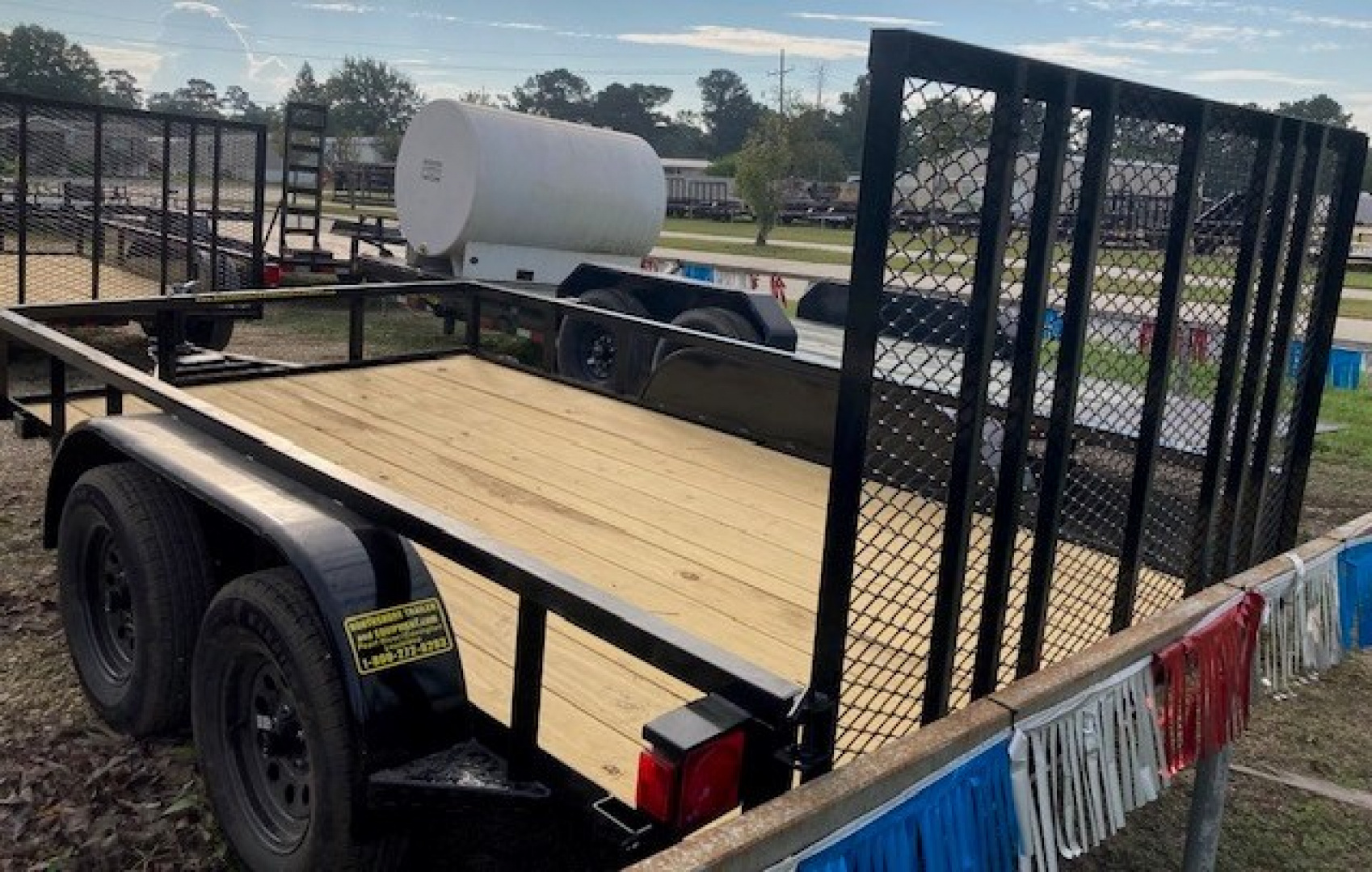 New 2026 Caliber Trailer Mfg 6.06 x 12 TA Utility Trailer